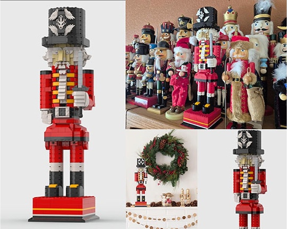 LEGO MOC Holiday Nutcracker by russcannizzaro | Rebrickable - Build ...