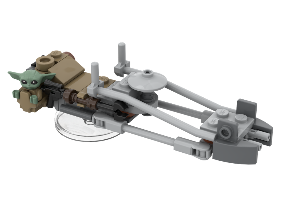 LEGO MOC Mando Speeder by Jannin Bricks | Rebrickable - Build with LEGO
