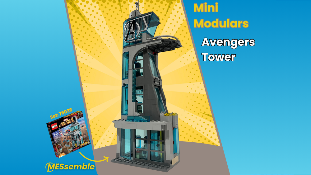 LEGO MOC-246885 Avengers Tower - Mini Modular by MESsemble ...