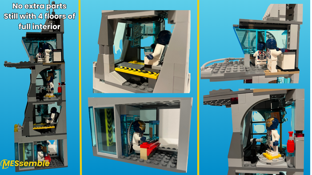 LEGO MOC-246885 Avengers Tower - Mini Modular by MESsemble ...