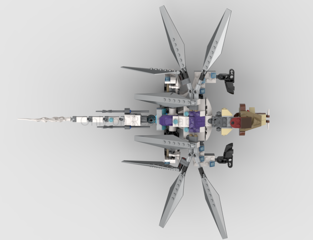 LEGO MOC Chonkie Titanium Dragon by RamonTheGod | Rebrickable - Build ...