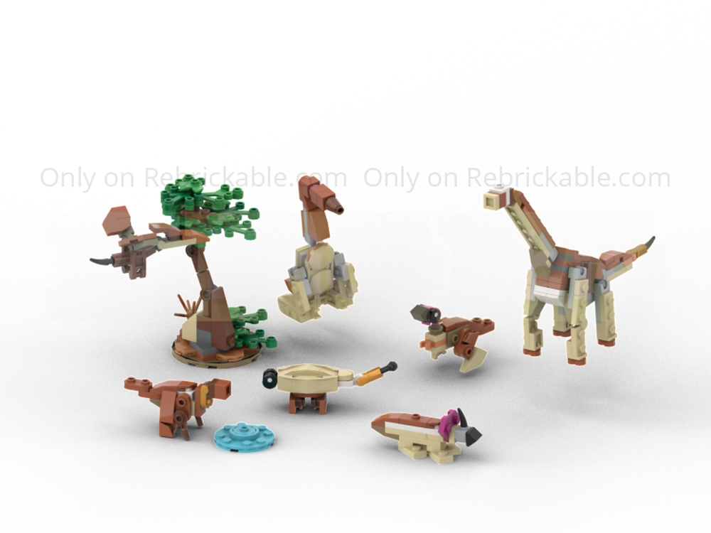 LEGO MOC-246928 31150 Mini dinos by Duddy | Rebrickable - Build with LEGO