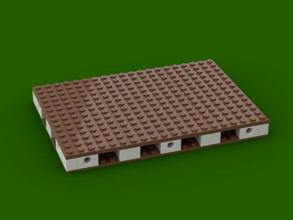 LEGO MOC-246943 Brown MILS-plate by Johnnybrick1234567 | Rebrickable ...