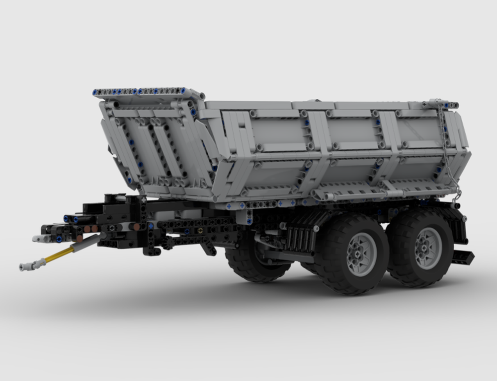 LEGO MOC-246955 Dump Trailer by JF551 | Rebrickable - Build with LEGO