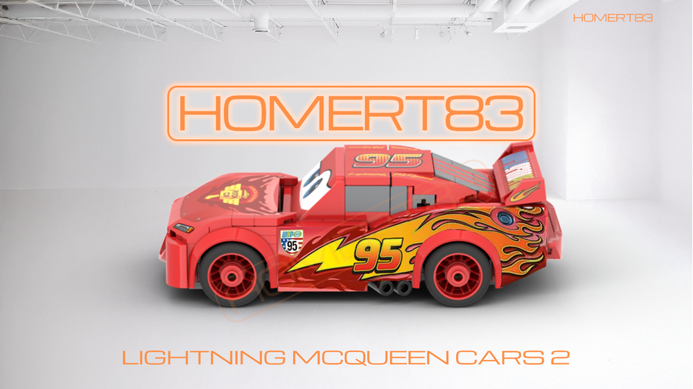 LEGO MOC-246956 Lightning McQueen - Cars 2 World Grand Prix Edition ...