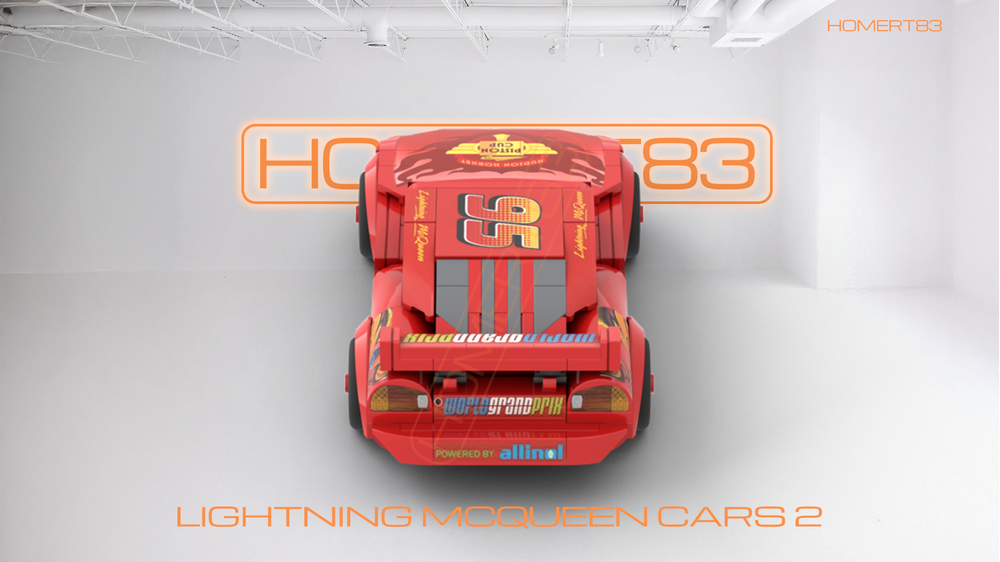 LEGO MOC-246956 Lightning McQueen - Cars 2 World Grand Prix Edition ...