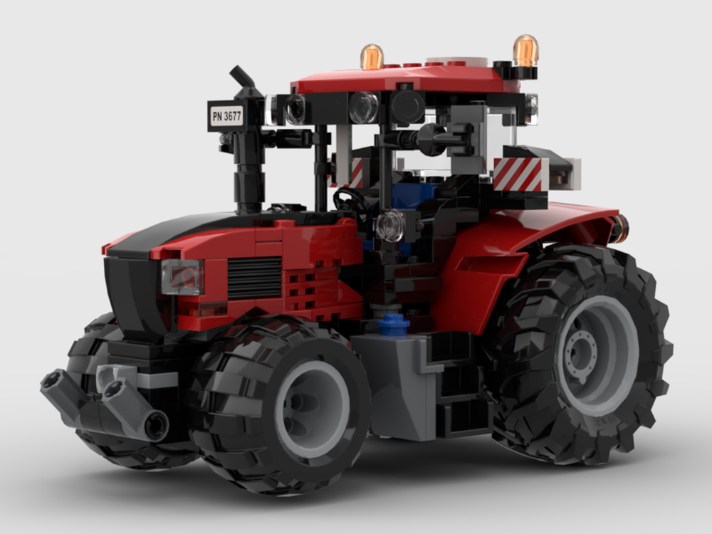 LEGO MOC-246958 Large Tractor by kotska261 | Rebrickable - Build with LEGO
