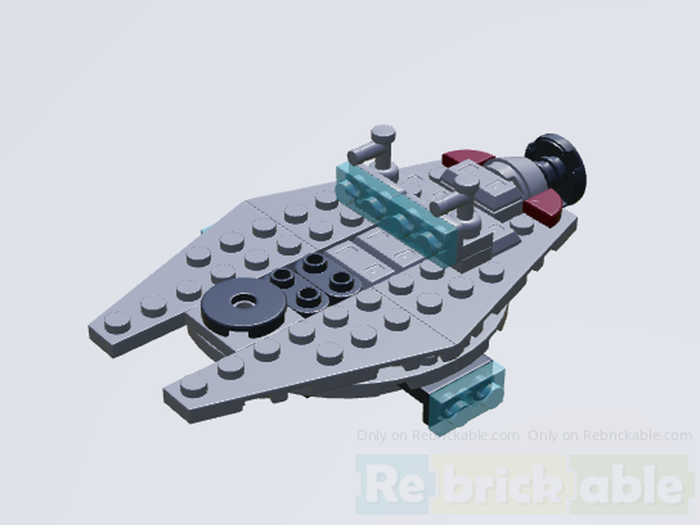 LEGO MOC CEC-2500 light freighter by nfrealmusic13 productions ...