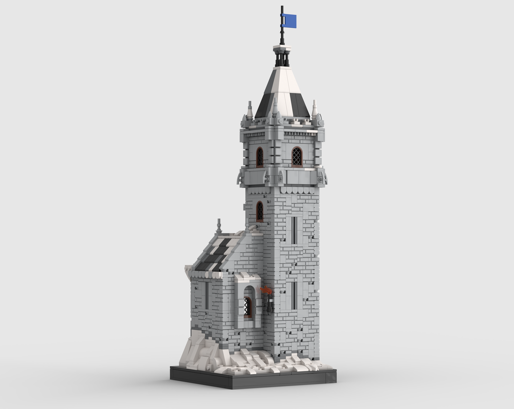 LEGO MOC Castle watch tower by Artbrix | Rebrickable - Build with LEGO