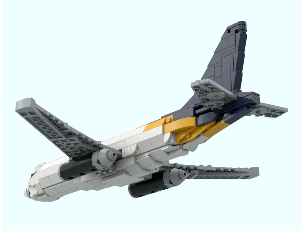 LEGO MOC-246976 Boeing 737-200 - Nolinor Livery by boudjeml ...