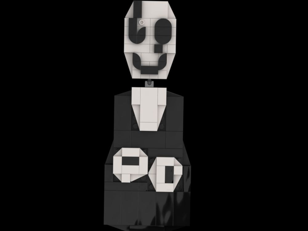 LEGO MOC W.D. Gaster (undertale) by Chipsqueak | Rebrickable - Build ...