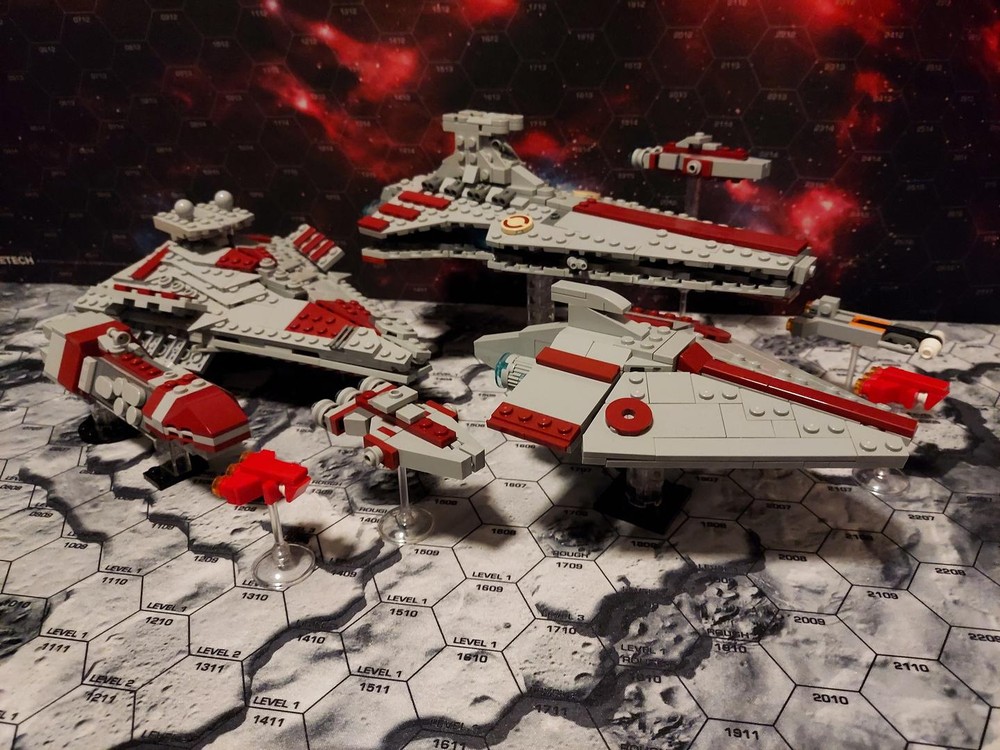 LEGO MOC Venator-class Attack Cruiser – 1:4500 Scale MIDI by Dem304 ...