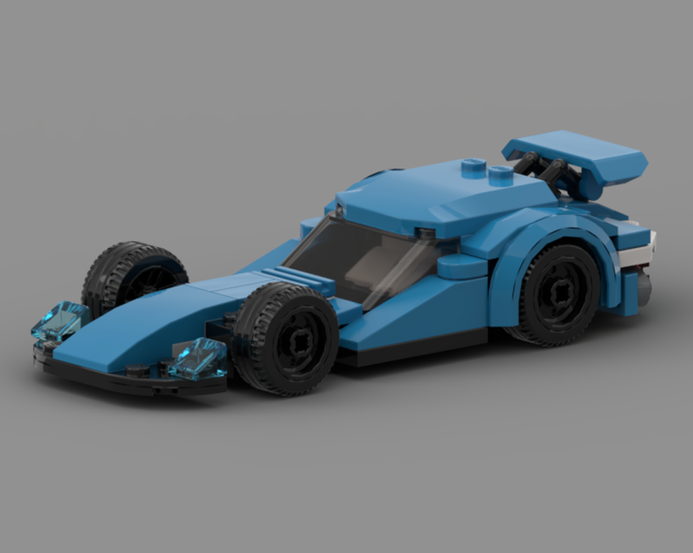 LEGO MOC Cyber Speeder Light (60285 alt) by DRT16 | Rebrickable - Build ...