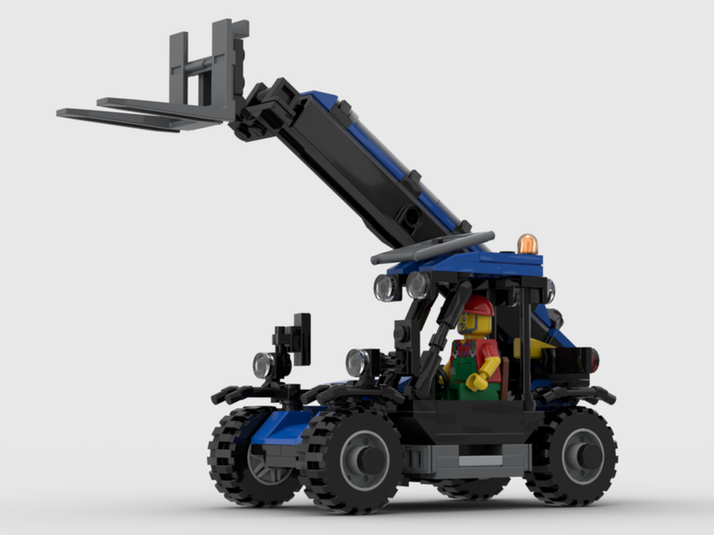 LEGO MOC-246988 Telehandler by kotska261 | Rebrickable - Build with LEGO