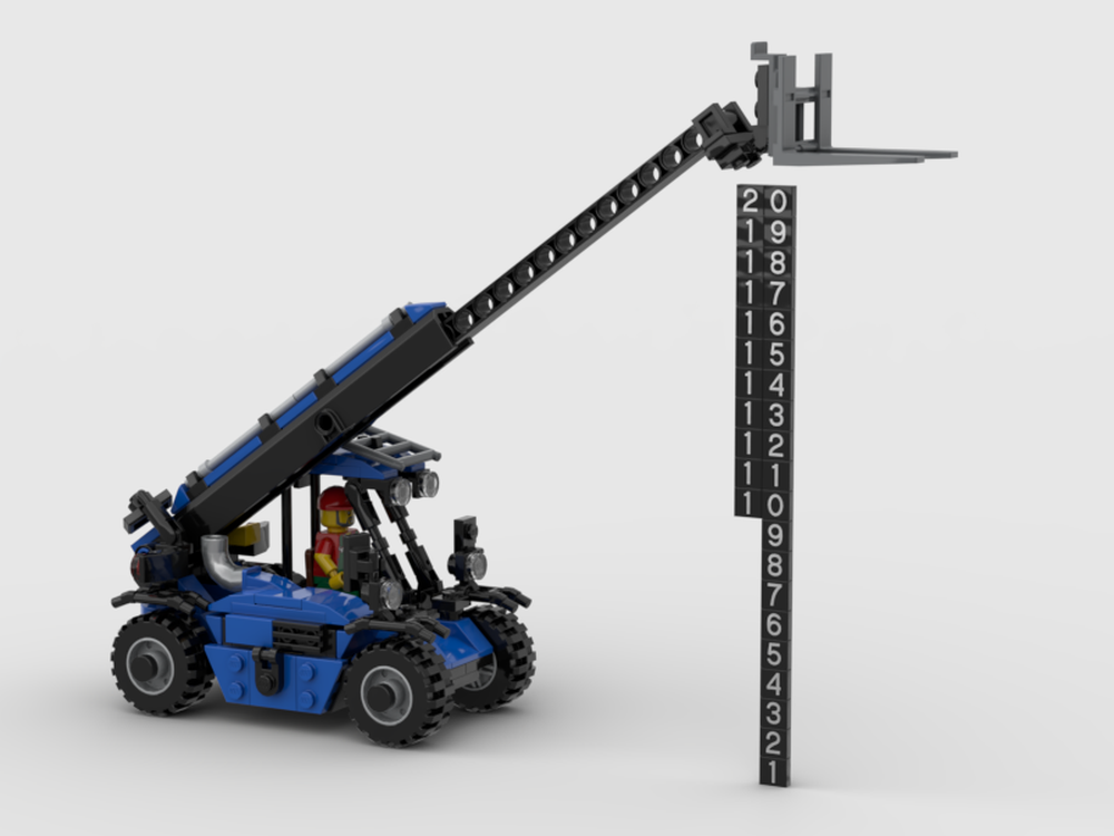 LEGO MOC-246988 Telehandler by kotska261 | Rebrickable - Build with LEGO