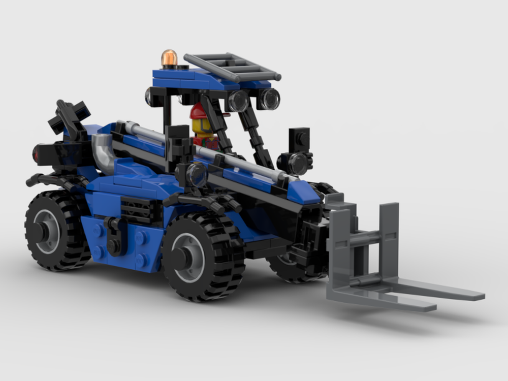 LEGO MOC-246988 Telehandler by kotska261 | Rebrickable - Build with LEGO
