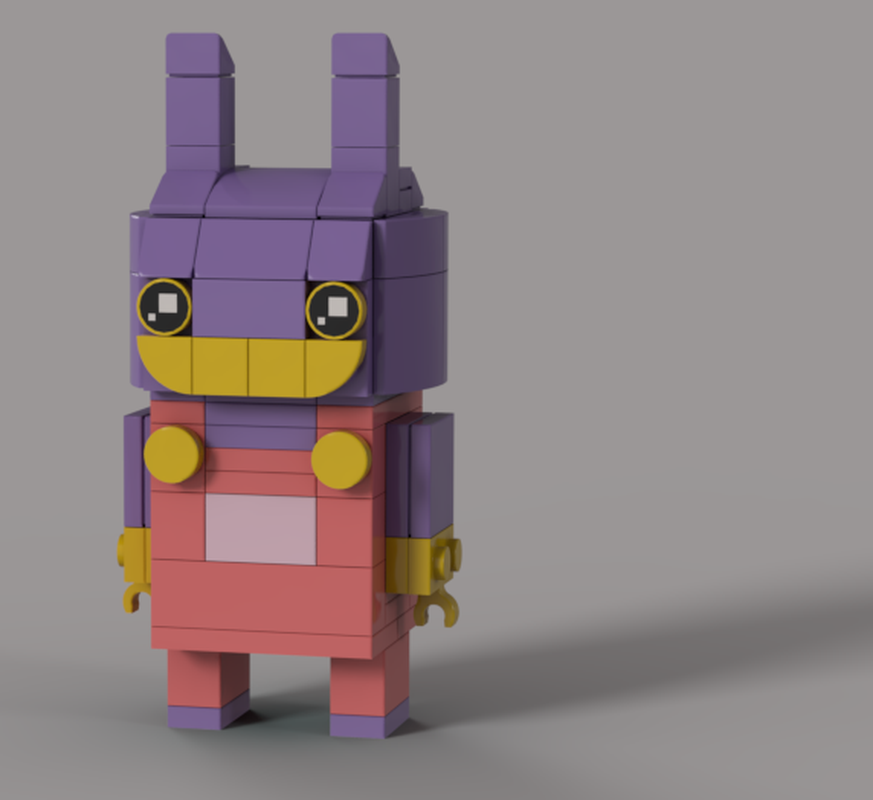 LEGO MOC-246991 tadc jax brickheadz moc by DoodlePanzer217 ...