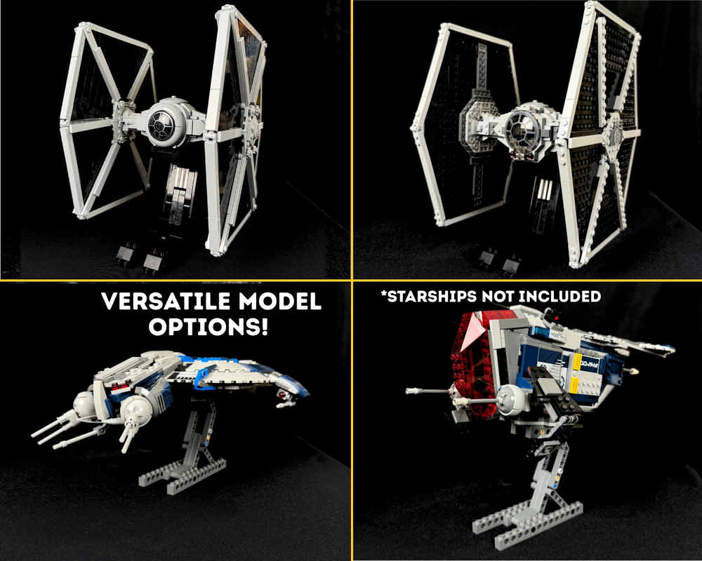 LEGO MOC Universal Starship Display Stand by beachtrooper | Rebrickable ...