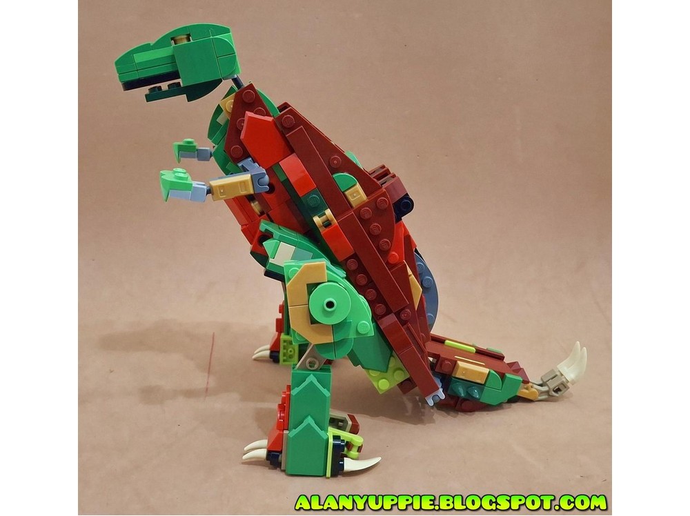LEGO MOC-247001 Dinobot Grimlock / Transformer Dinosaur T.Rex using set ...