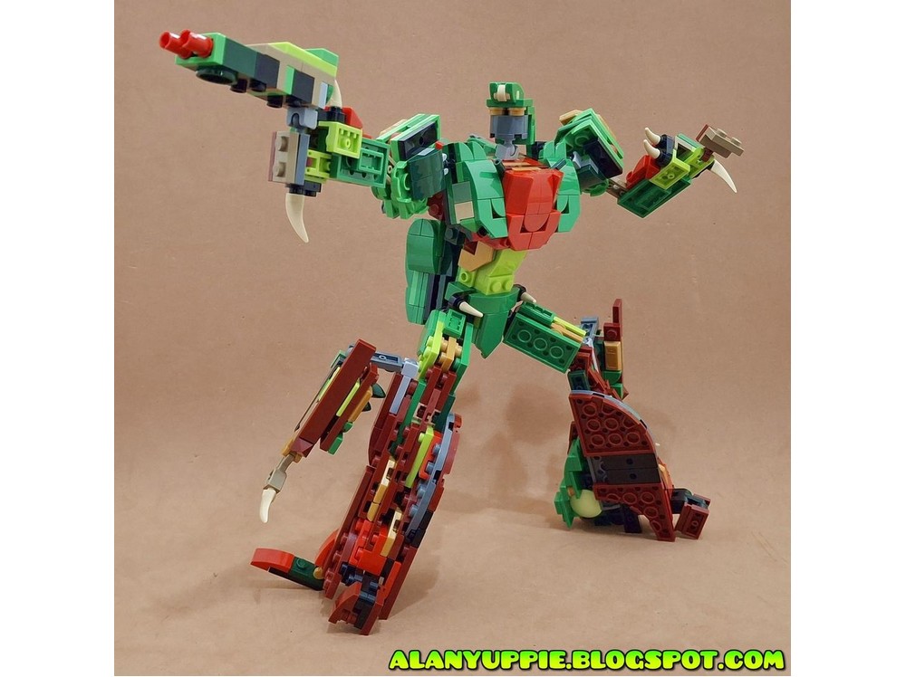 LEGO MOC-247001 Dinobot Grimlock / Transformer Dinosaur T.Rex using set ...