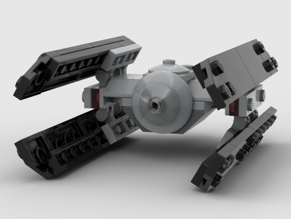 LEGO MOC Imperial Interceptor by cdeel2007 | Rebrickable - Build with LEGO