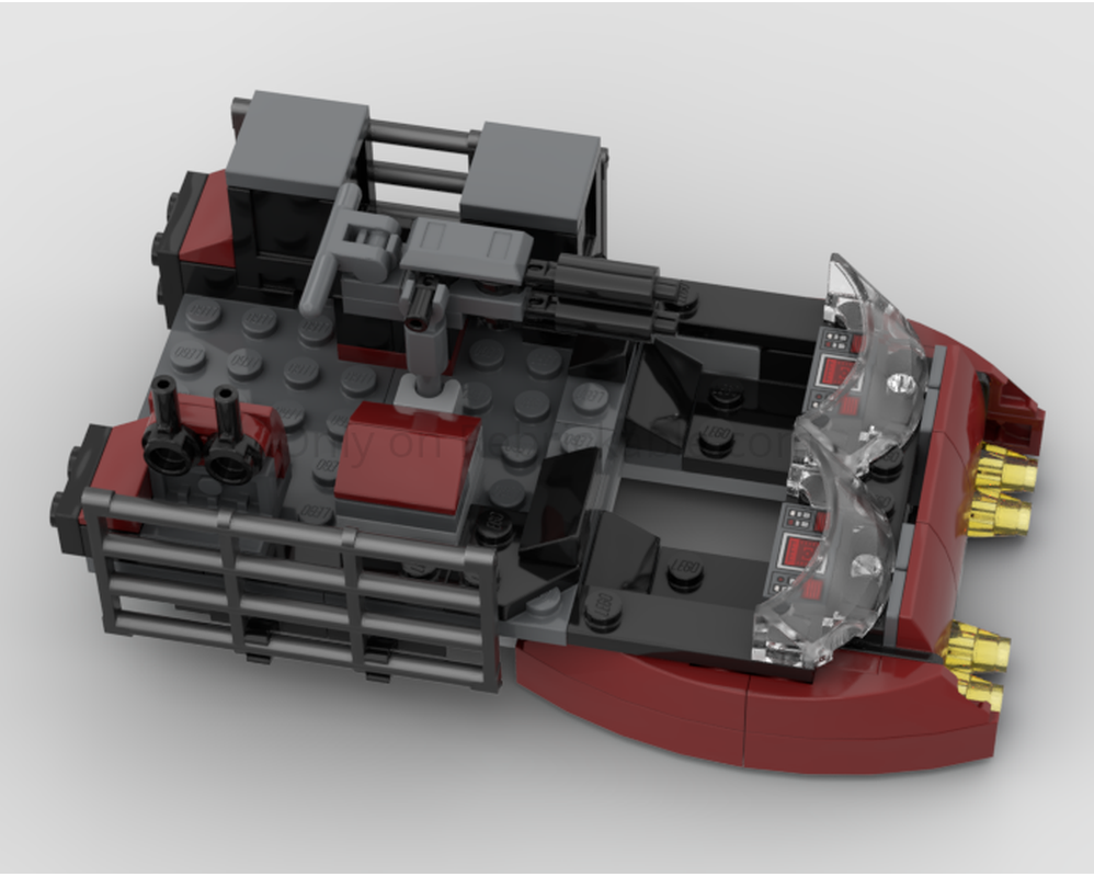 LEGO MOC Set 75449 2x ALT BUILD Mandalorian Speeder by Nimbuzbricks ...