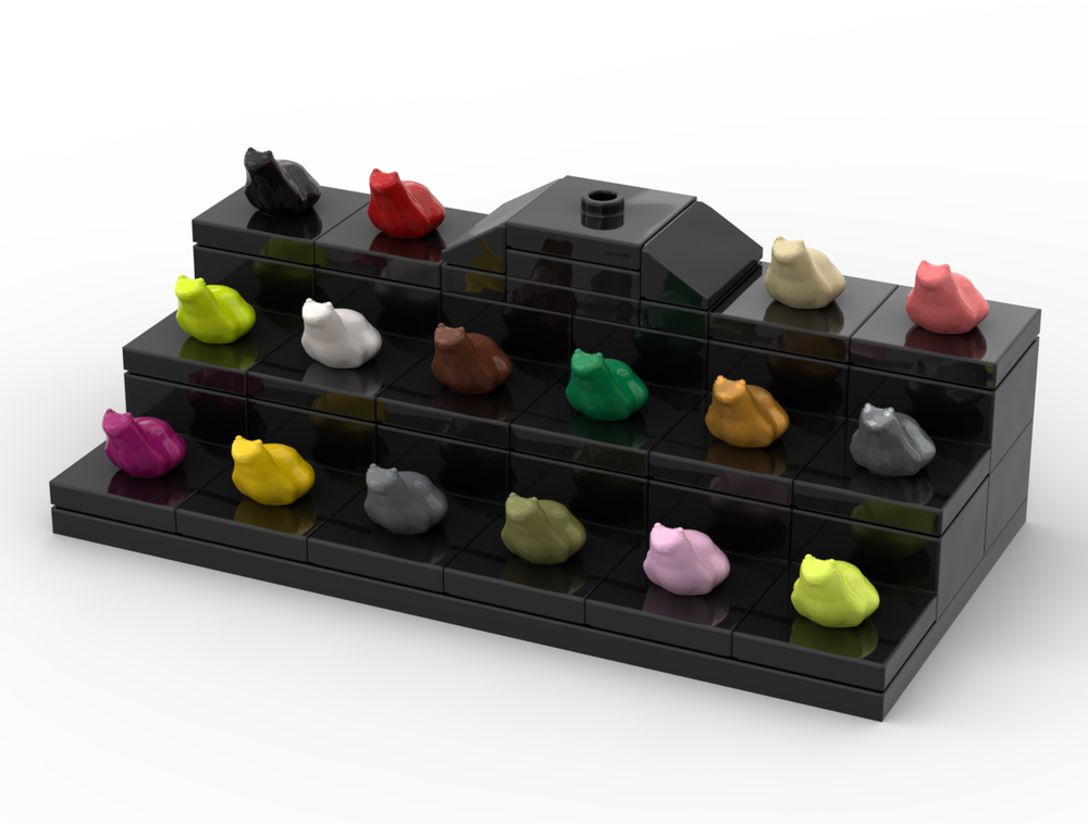 LEGO MOC-247019 Frog Display – CB012 by cfrBernard | Rebrickable ...