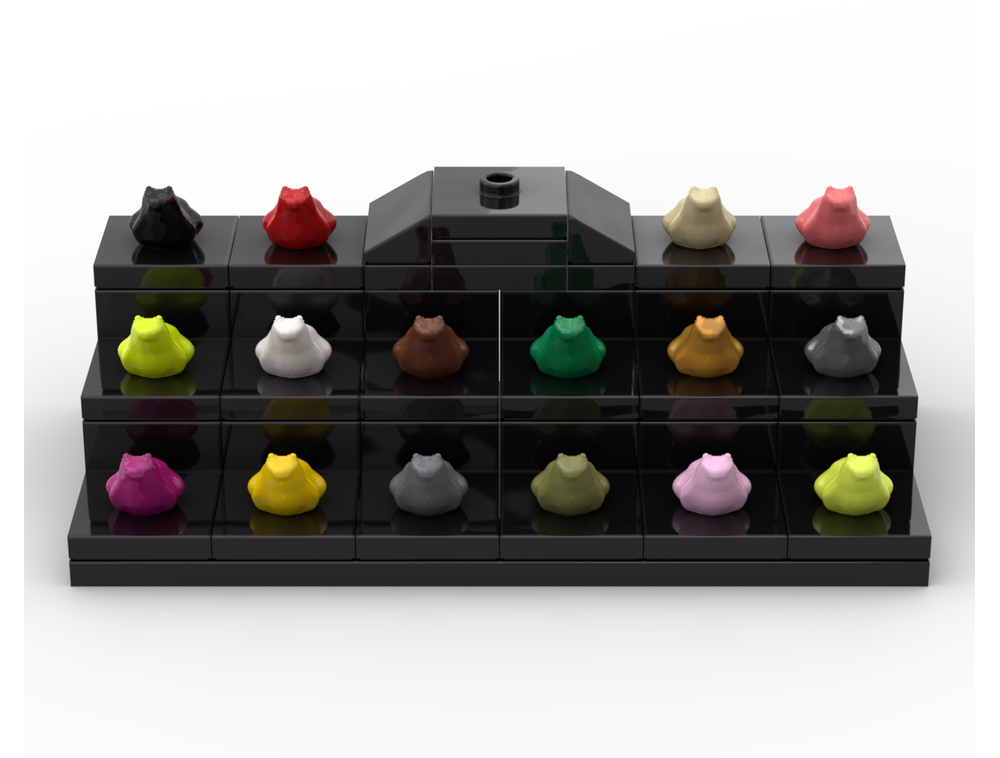 LEGO MOC-247019 Frog Display – CB012 by cfrBernard | Rebrickable ...
