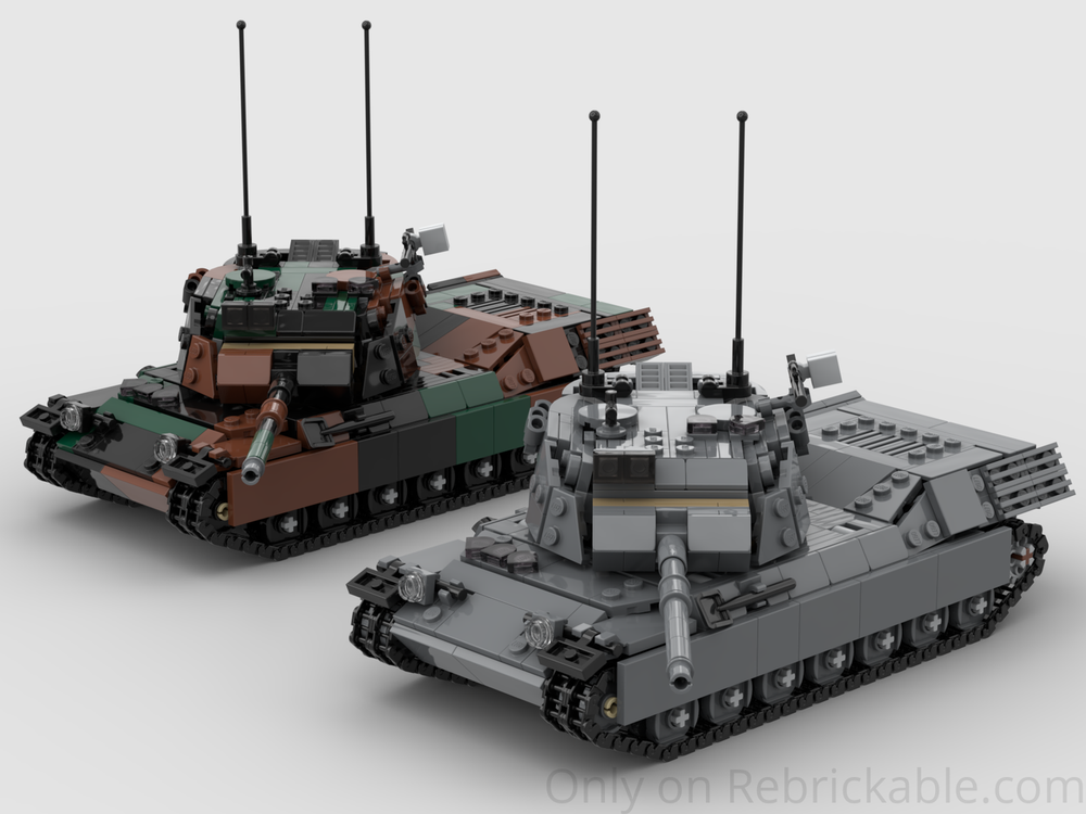 LEGO MOC-247025 Leopard 1A5 by simonelovisa01 | Rebrickable - Build ...