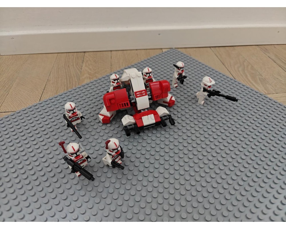 LEGO MOC-247041 75448 ALT BUILD CLONE Shocktroopers Swamp Speeder. by ...