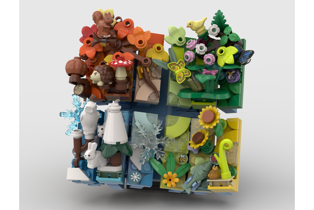 LEGO MOC-247059 Microsoft Windows – The Four Seasons 🌱☀️🍁 ️ by ...