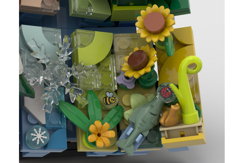 LEGO MOC-247059 Microsoft Windows – The Four Seasons 🌱☀️🍁 ️ by ...