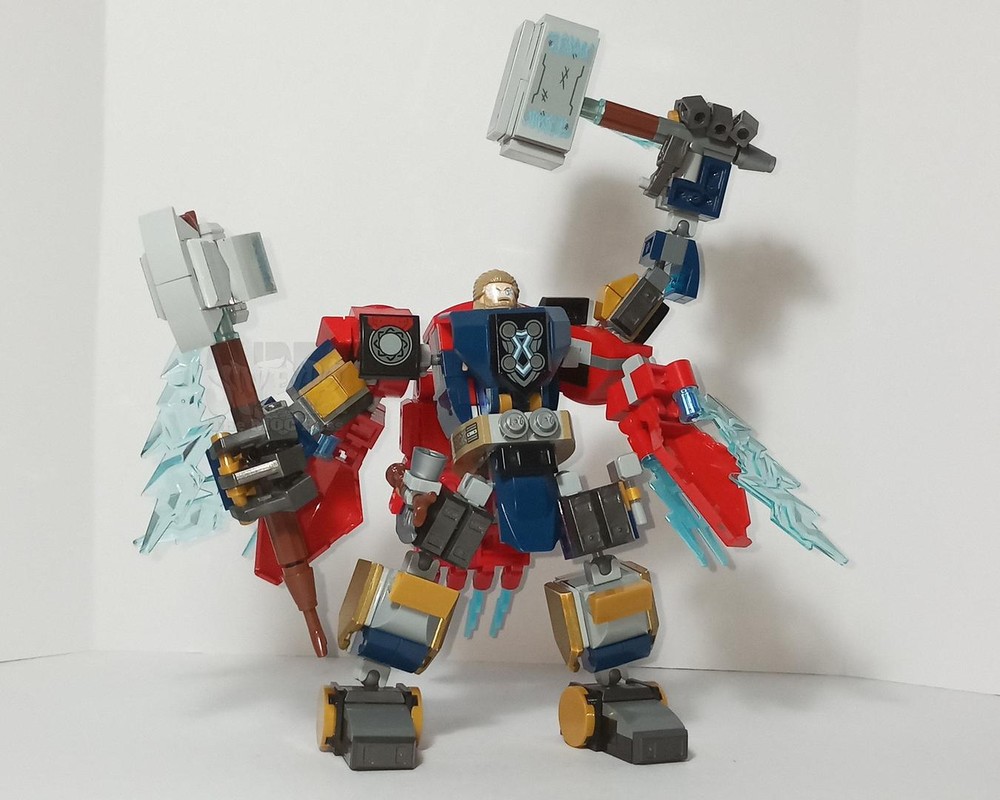 LEGO MOC-247061 Thor & Loki Mech Armor Bundle by Vintend0 | Rebrickable ...