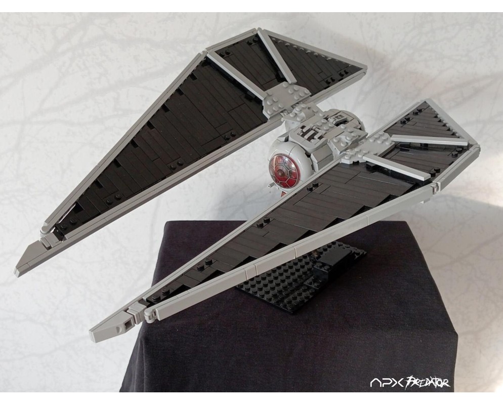 LEGO MOC-247069 TIE striker by APX Predator | Rebrickable - Build with LEGO
