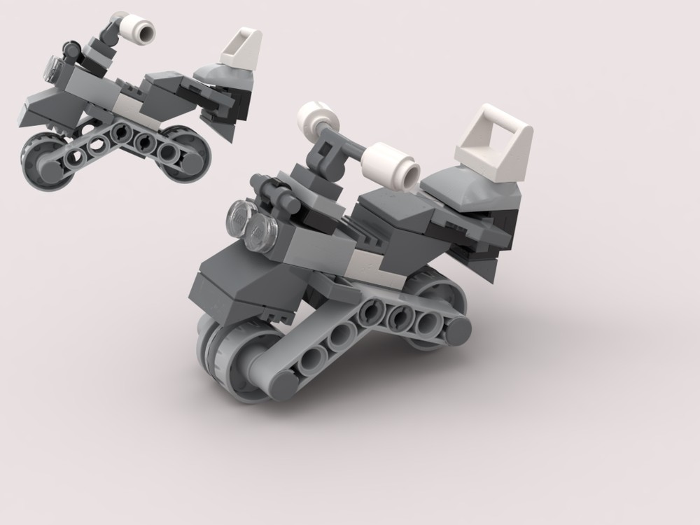 Lego Moc Arctic Bike 60194 By Brixperiment Rebrickable Build With