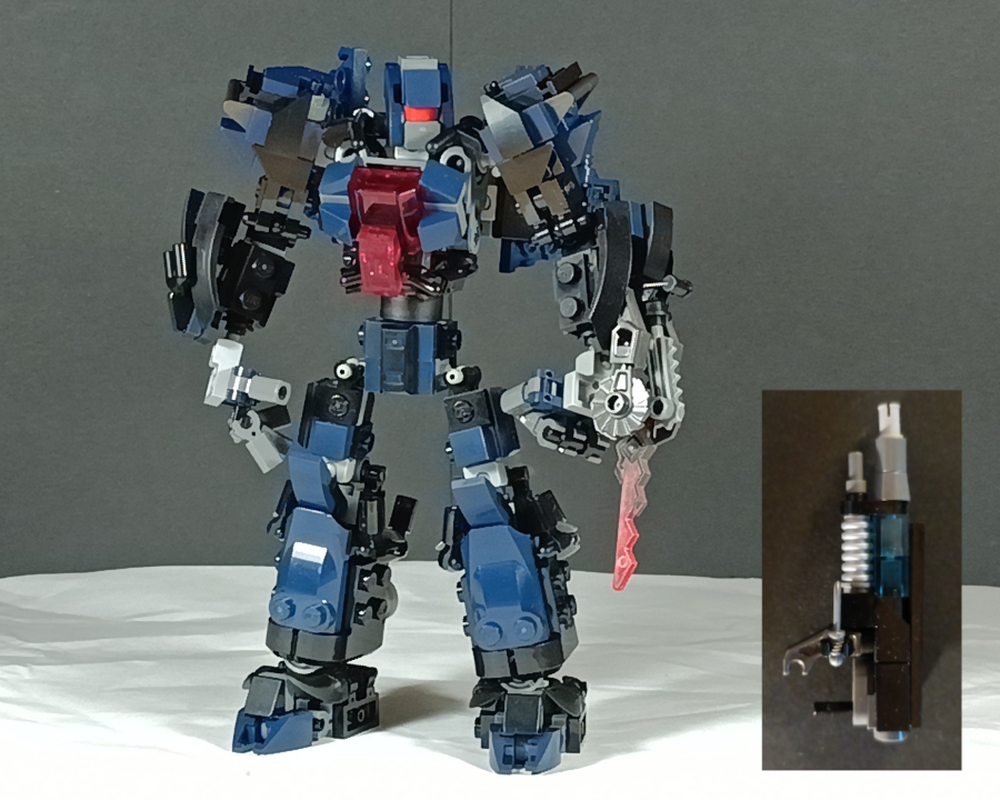 LEGO MOC-247092 Transformer OC 'Ripcut' robot mode by Lego_000_yt ...