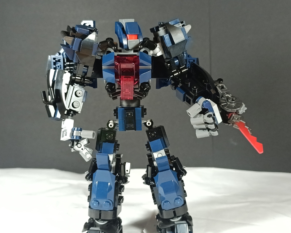 LEGO MOC-247092 Transformer OC 'Ripcut' robot mode by Lego_000_yt ...