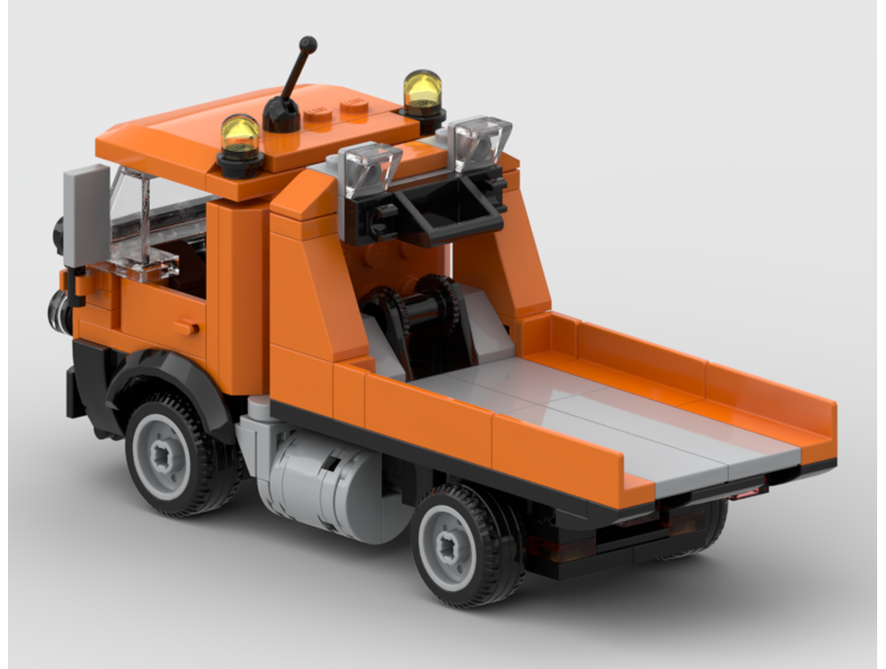 LEGO MOC-247094 Small 70s Tow Truck by SeventySix | Rebrickable - Build ...