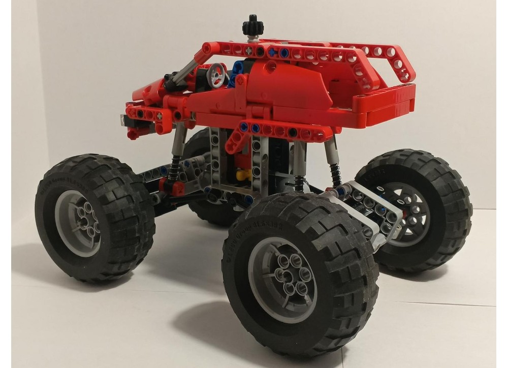 LEGO MOC Monster Truck 2.1 by Nahkriin | Rebrickable - Build with LEGO