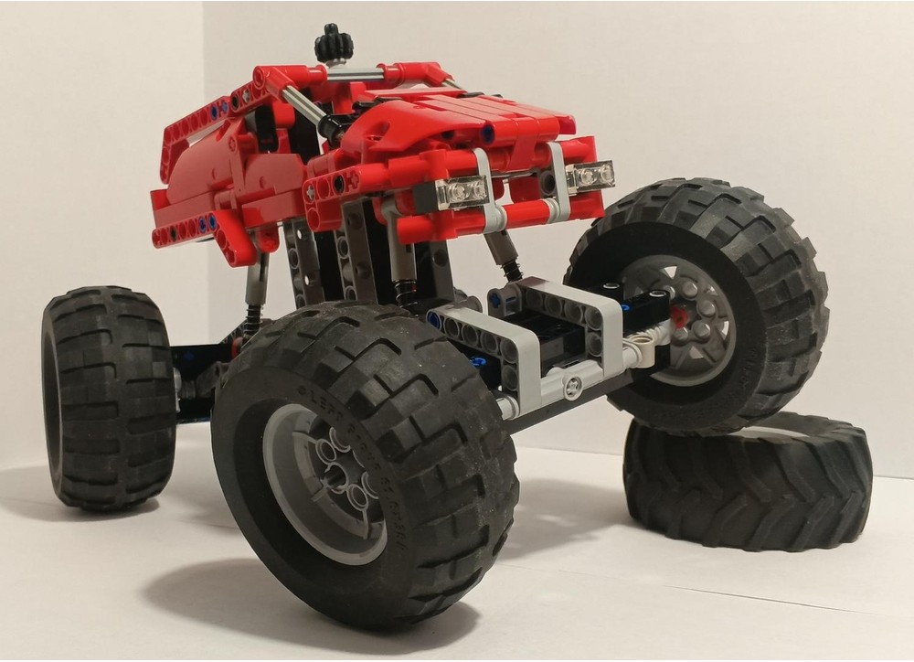 LEGO MOC Monster Truck 2.1 by Nahkriin | Rebrickable - Build with LEGO