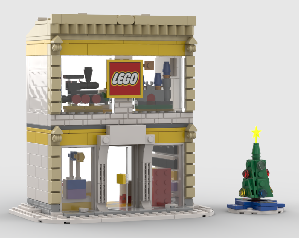 LEGO MOC Winter Lego Store by DailyWeeklyBuilds | Rebrickable - Build ...