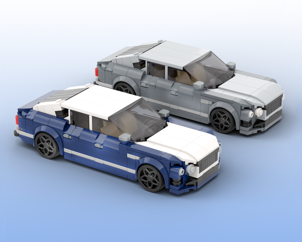 LEGO MOC Bentley Flying Spur Mulliner W12 by Coral_Bricky | Rebrickable ...