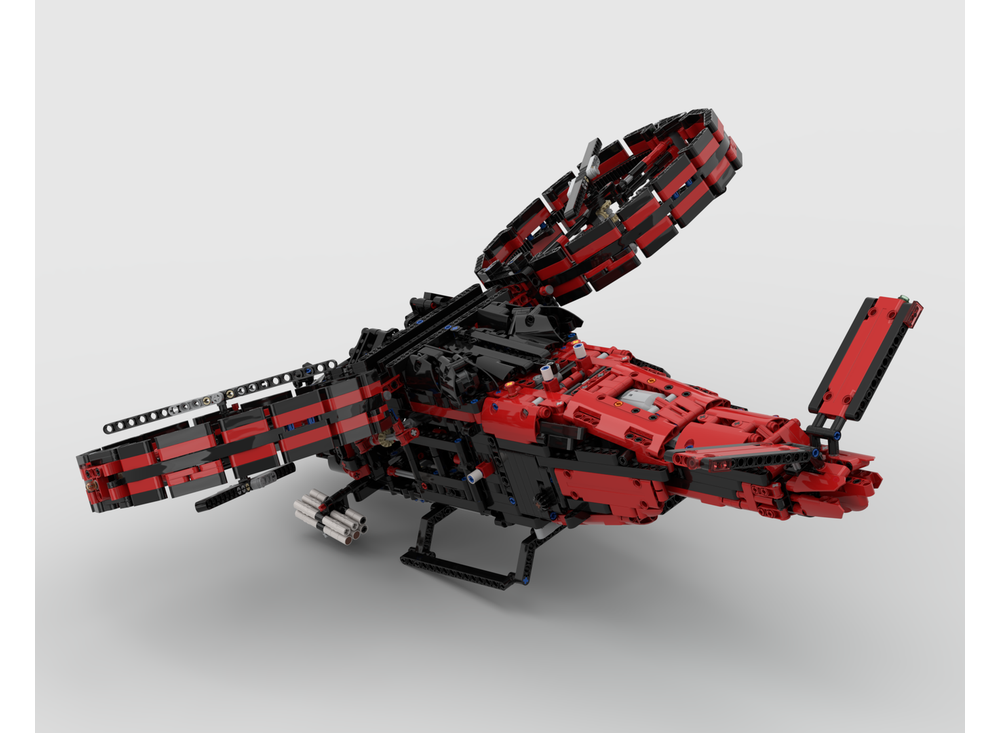 LEGO MOC-247168 42082 Samson SA-2-inspired Sci-Fi Helicopter & Link ...