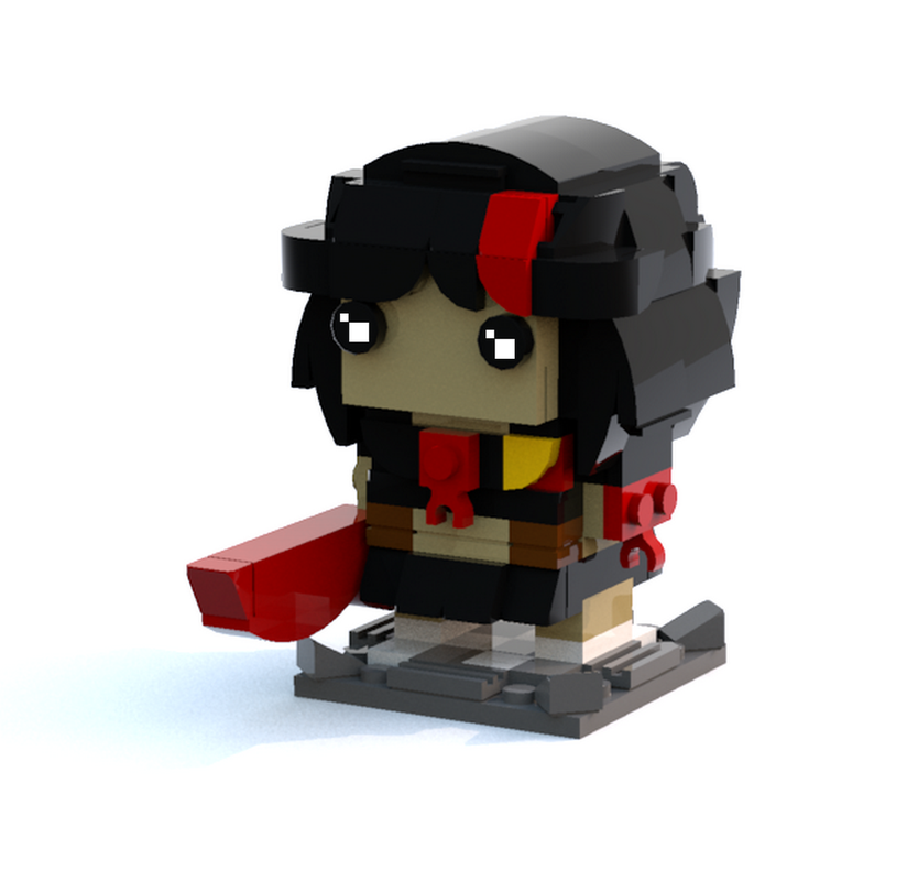 Lego Moc Battling Schoolgirl By Igor X Rebrickable Build With Lego