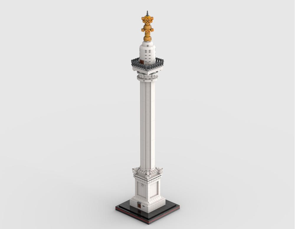 LEGO MOC Monument to the Great Fire of London by Artbrix | Rebrickable ...