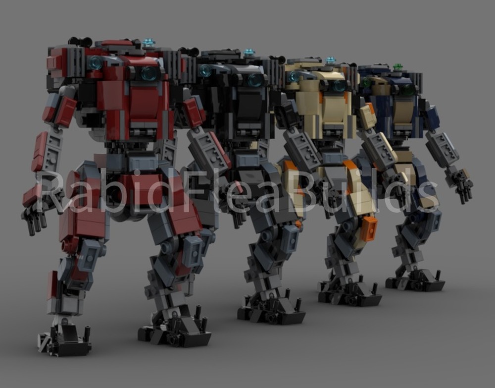 LEGO MOC-247208 Monarch Color Bundle from Titanfall 2 by ...