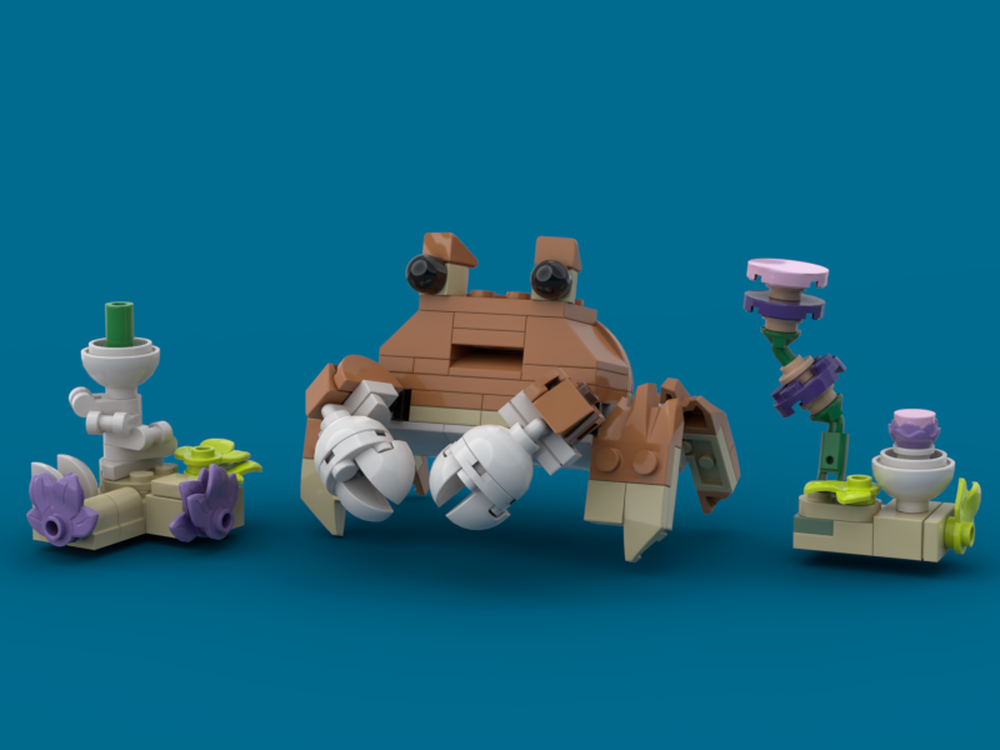 LEGO MOC A vampire crab named Hamlet by McScottyBricks | Rebrickable ...