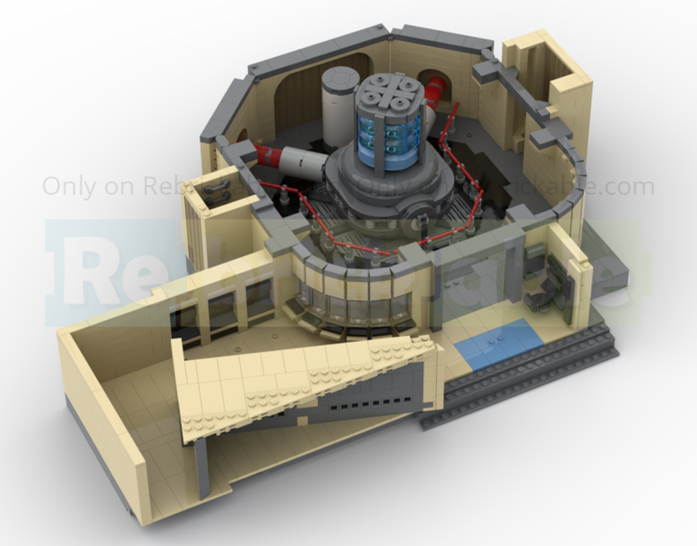 LEGO MOC-247234 Star Trek The Next Generation Enterprise D Main ...