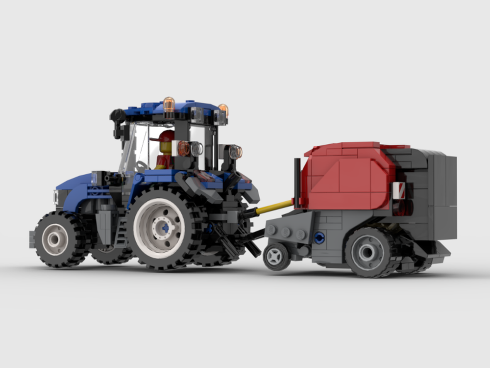 LEGO MOC Round Baler by kotska261 | Rebrickable - Build with LEGO