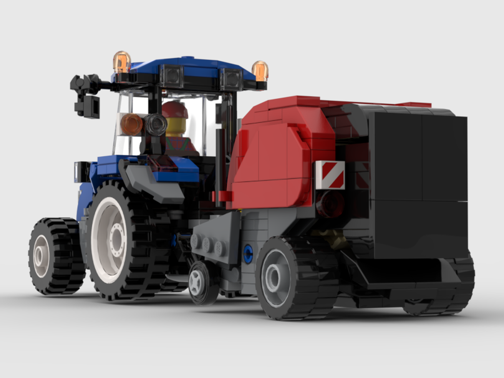 LEGO MOC Round Baler by kotska261 | Rebrickable - Build with LEGO